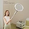 Amazon.com : GeckoMan Rotating Head Electric Fly Swatter Racket ...