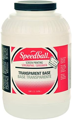 Amazon.com: Speedball Fabric and Acrylic Transparent Base 1 Gallon