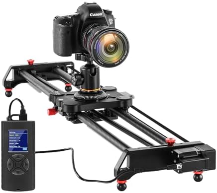 Amazon.com : Camera Slider Track Dolly Slider Rail System with ...