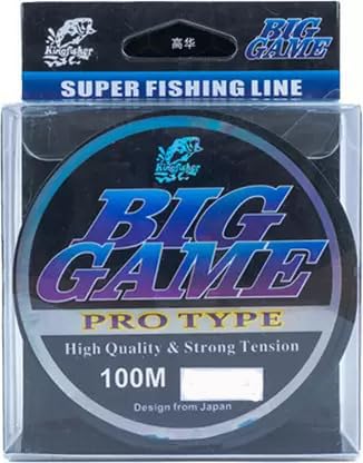 Kingfisher Big Game Pro Type Strong Monofilament Nylon String Cord ...