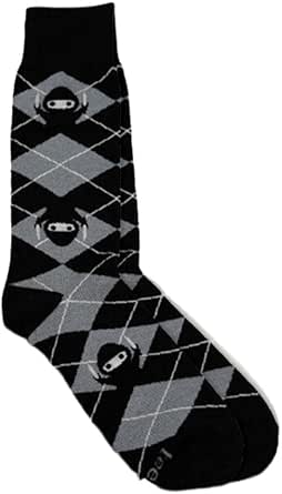 Amazon.com: TeeTurtle - One Size Fits All Socks - Business Ninja ...