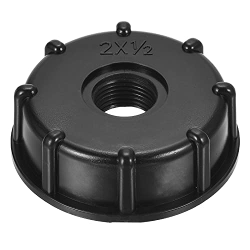 PATIKIL IBC Tote Adapter 60mm Coarse Thread 1/2″ Outlet, 275-330 Gallon ...
