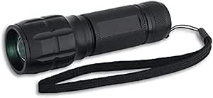 Amazon.com: TFA Lumatic Spot LED Flashlight 3.4 x 3.4 x 10.7 cm Black ...