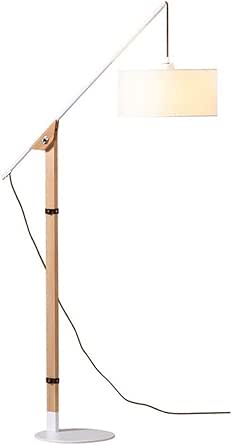 Amazon.co.jp: TIOCA Modern LED Floor Lamp, Adjustable Compatible Pole ...