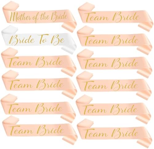 15pcs Hen Party Sashes Set Team Bride Tribe Sashes Bride to Be Mother ...
