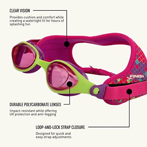 FINIS Dragonflys Kids Swimming Goggles, Scales – BigaMart