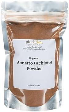 Amazon.com : Organic Annatto (Achiote) Powder (4) : Grocery & Gourmet Food