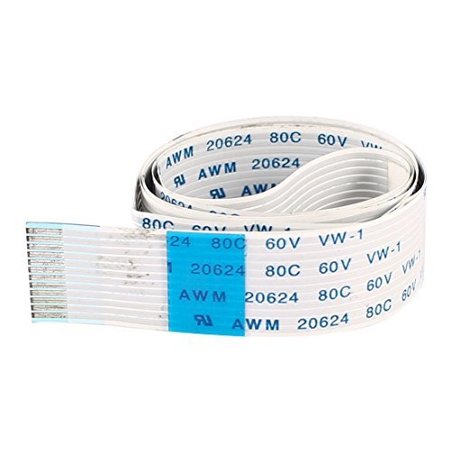 ELECTROPRIME 1mm Pitch 12Pin Flexible Flat Cable FFC FPC Wire 65cm ...