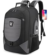 Amazon.com: Tzowla Travel Laptop Backpack Water Resistant Anti-Theft ...