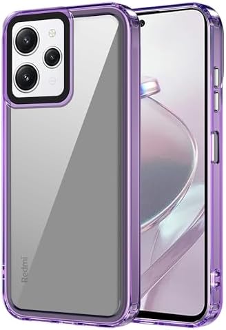 amazon basics Back Case Cover for Mi Redmi 12 5G (TPU + PC_Transparent ...