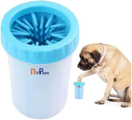 Buy RvPaws 2-in-1 Portable Dog Paw Cleaner and Washer Cup - Silicone ...