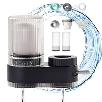 Tap Purifier, Tap Filter, 100% Natural 7 Layer Composite Cartridge ...