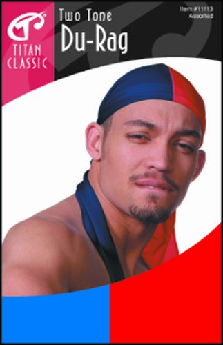 Amazon.com: Titan Classic Two Tone Du-Rag Assorted Colors #11113 ...