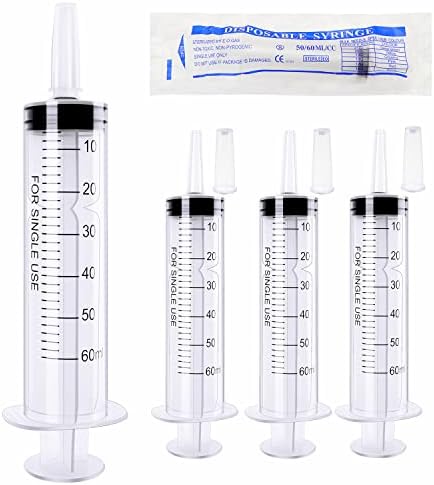 VooGenzek 4pcs 60ml Plastic Liquid Measuring Tools, Individual ...