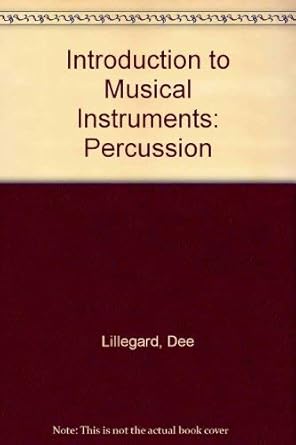 Amazon.co.jp: Percussion (Introduction to Musical Instruments ...