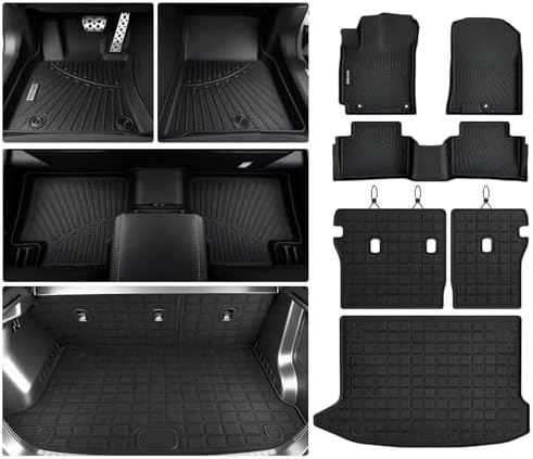 Amazon.com: All Weather Floor Mats for Hyundai KONA 2018 2019 2020 2021 ...