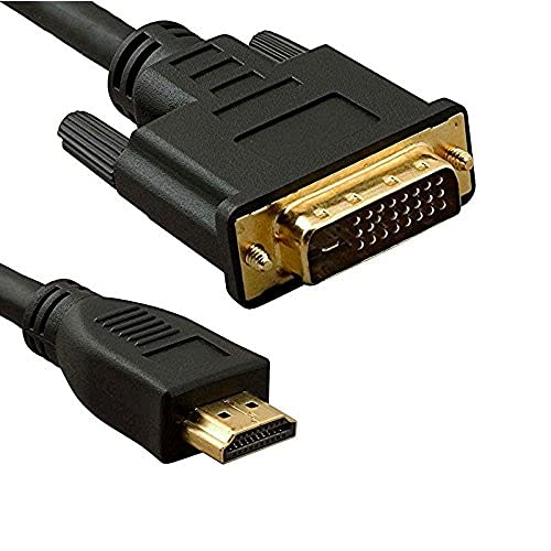 Amazon.com: axGear DVI to HDMI Cable Cord Wire 10FT 10 feet for HDTV PC ...