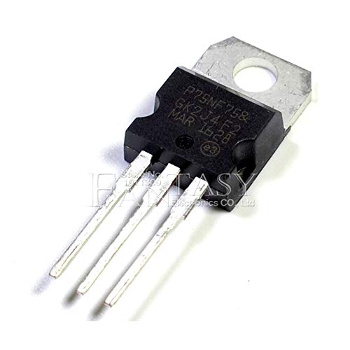 10PCS STP75NF75 TO-220 P75NF75 TO220 75NF75 New MOS FET Transistor ...