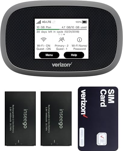 Amazon.com: Verizon MiFi 5510L Jetpack 4G LTE Mobile Hotspot (Verizon ...