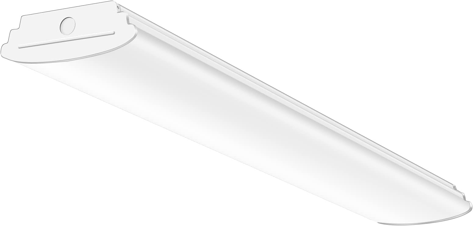 AntLux 4FT LED Wraparound Light Fixtures 4800LM, 4000K Neutral White 4 ...