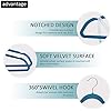 Amazon.com: Smartor Blue Velvet Hangers 50 Pack Felt Hangers Non Slip ...