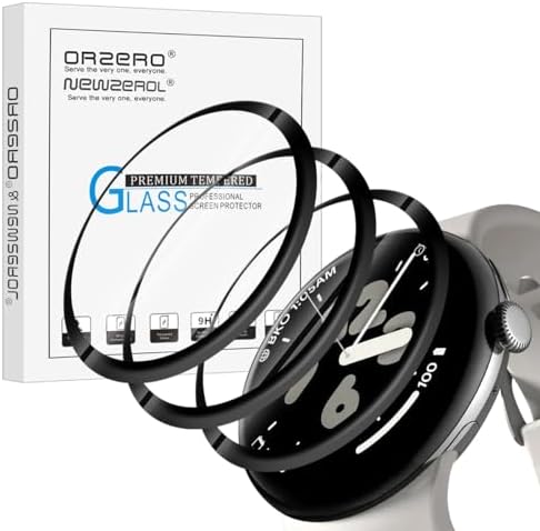 Amazon.com: Orzero (3 Pack) Watch Screen Protector Compatible for ...