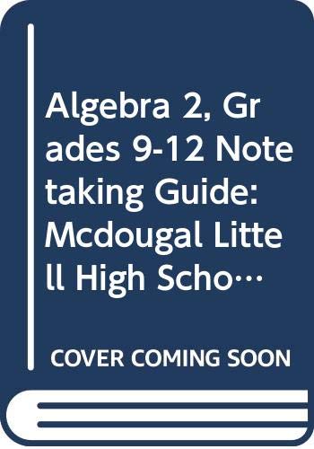 Amazon.com: Holt McDougal Larson Algebra 2: Notetaking Guide ...