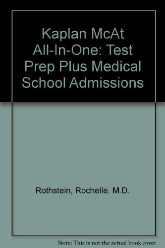 MCAT All-in-One: Rothstein, Rochelle: 9780385316330: Amazon.com: Books