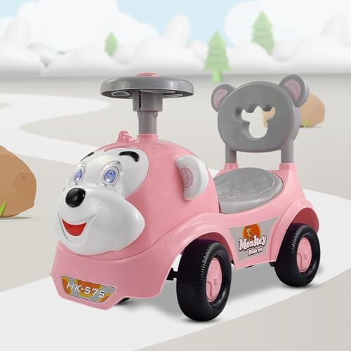 Dash Monkey Ride On for Kids, Baby Car, Ride On for Kids 2 Years+, Push ...