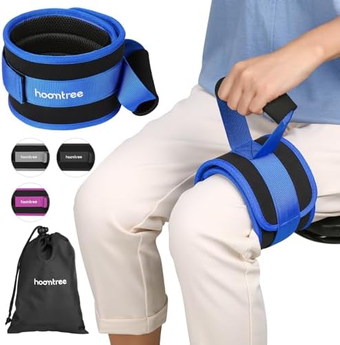 Amazon.com: 39 Inch Long Leg Lifter Strap with Padded Handgrips and ...