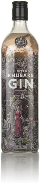 Bath Gin - Hopped Rhubarb Edition Flavoured Gin : Amazon.co.uk: Grocery
