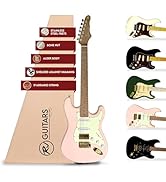 Amazon.com: RJ Guitars Basic Electrics Skycaster Full Size 39" Solid ...