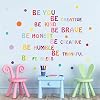 Amazon.com: Inspirational Wall Decal: Be Kind, Be You Rainbow ...