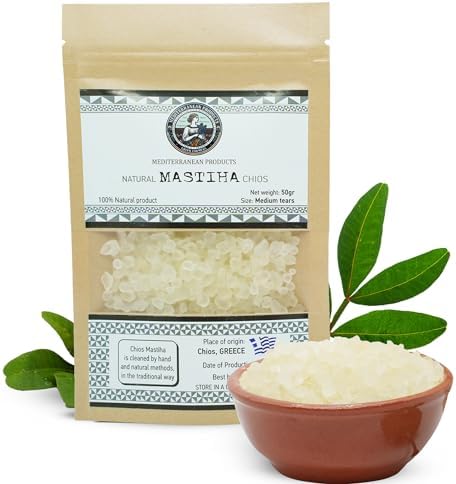Amazon.com: Mastiha Chios 50 G – Organic Mastic Gum - 100% Natural ...