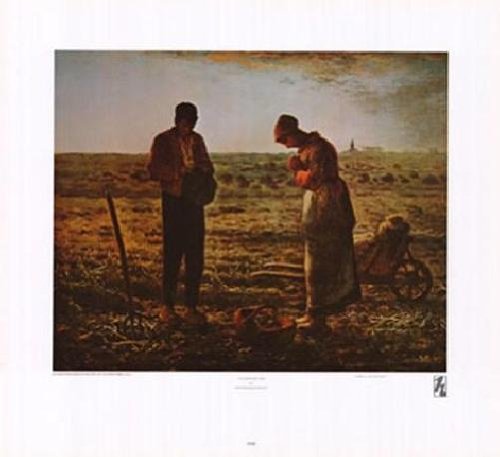 Jean Francois Millet The Angelus The Angelus By Jean Francois Millet