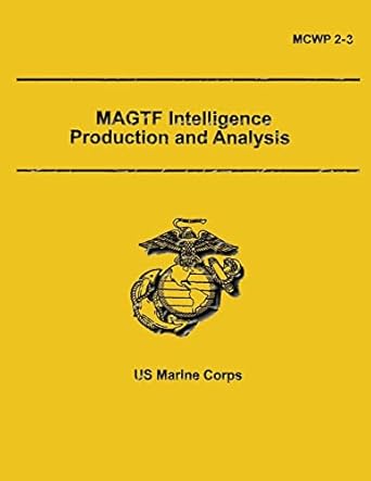 MAGTF Intelligence Production and Analysis: Navy, Department of the ...