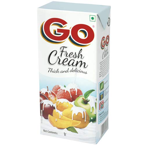 Go Fresh Cream, 1L : Amazon.in: Grocery & Gourmet Foods