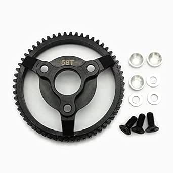 Amazon.com: Hard Steel Spur Gear 58T 32P 0.8M for Models with Torque ...