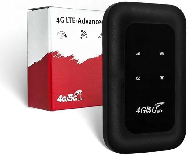 MANYCAST 4G Wireless Pocket Router Modem - Portable, Multi Device WiFi ...