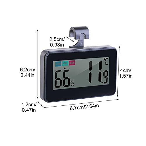 Small Calibrated Digital Fridge Thermometer, Temperature Sensor ...