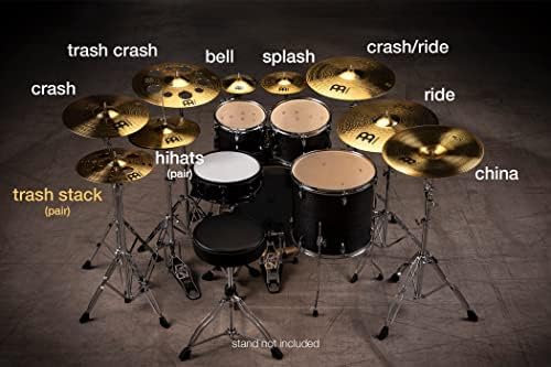 セント MEINL HCS Trash Stack 16/16 [HCS16TRS] イケベ器店 - 通販 - PayPayモール シンバル