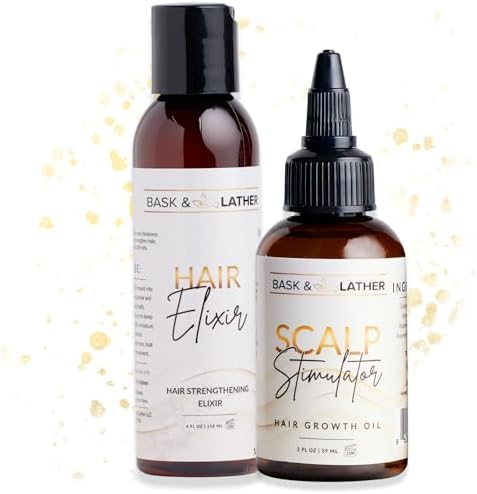 Amazon.com: BASK & LATHER Growth & Length Retention Bundle | Hair ...