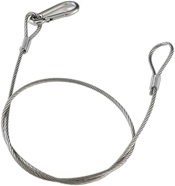 Amazon.com: Safety Cable Steel Wire Stage Light Safety Ropes Security ...