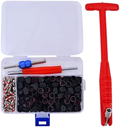 Amazon.com: REBEL METTLE Tire Valve Stem Replacement Kit | Stem Puller ...