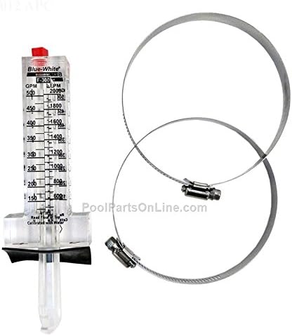 Amazon.com: Blue-White Flowmeter 4in. F-300 125-500 Gpm F-30400P ...