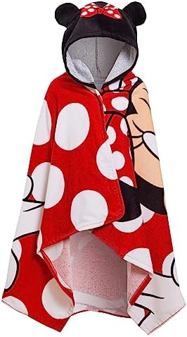 Disney Stitch Hooded Towel Angel Poncho 100% Cotton Kids Beach Towel ...