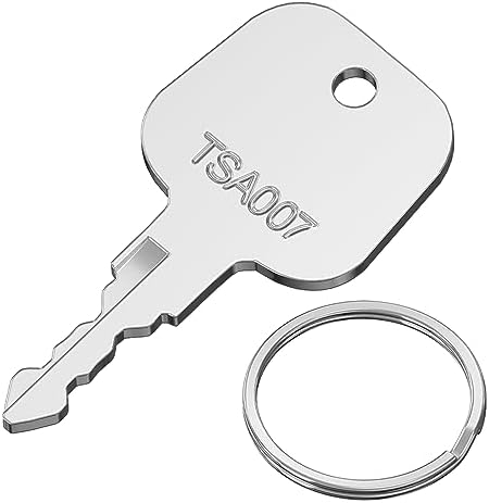 Key Compatible with TSA 007, Ancable TSA007 Luggage Keys Compatible ...