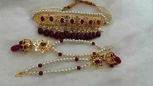 Buy Beautiful Hyderabadi Jadawi Laccha, 6 Carat Gold Plated at Amazon.in