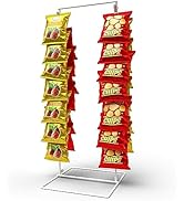 Amazon.com: DS THE DISPLAY STORE Black 3 Tier Candy Display Rack, Chip ...