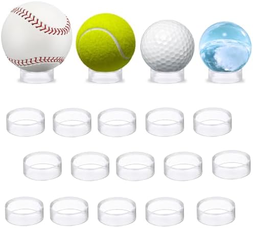 Amazon.com: Coufce Acrylic Sphere Stand, Clear Ball Stand, Round ...